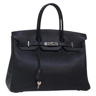 Herm&egrave;s Pre-owned Kelly 35 Hand Bag - - Pre-owned - Damen - Schwarzk - ONE SIZE