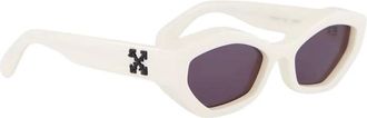 Off-white Homme, Accessoires, Blanc, Taille: ONE Size Hilo Cat-Eye Lunettes de soleil