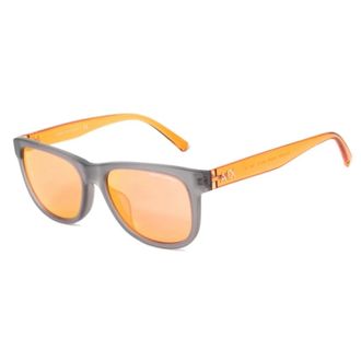 A|X Armani Exchange Femme, Accessoires, Gris, Taille: ONE Size Lunettes de Soleil en R&eacute;sine Grise et Orange