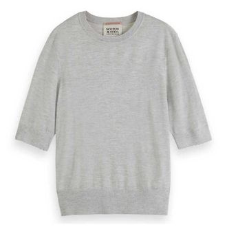 Scotch & Soda Crew Neck Short Sleeved Pullover