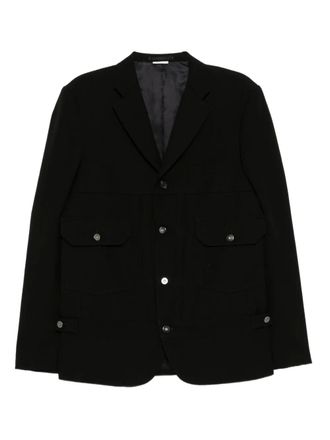 Comme Des Garçons veste en laine - Noir