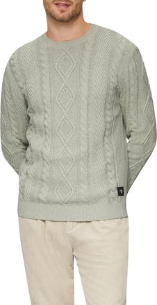 s.Oliver Pullover mit Zopfmuster