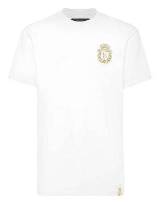 Billionaire Boys Club Besticktes T-Shirt mit Rundhalsausschnitt Wappen
