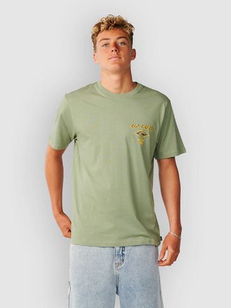 Rip Curl Fade Out Icon T-Shirt sage