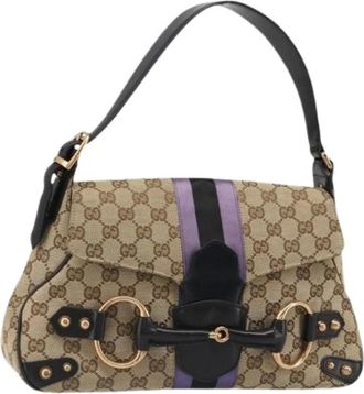 Gucci Sac bandouli&egrave;re GG Canvas Pre-owned - Femme - Pre-owned - Beige - Taille: ONE Size