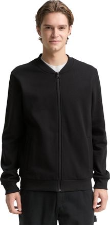 Tom Tailor Herren 1049034 Sweatjacke, 29999-Black, S