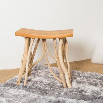 Wanda Collection Tabouret branche teck LODGE