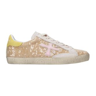Premiata Femme, Chaussures, Beige, Taille: 41 EU Stevend Baskets