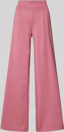 Ichi Wide Leg Stoffhose mit Bundfalten Modell KATE