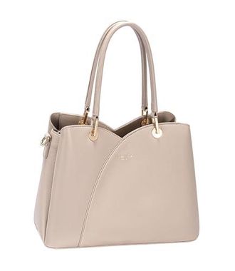 David Jones Paris - Sac &agrave; main Femme Ville - Similicuir - 3 Compartiments - Taille Moyenne - Bandouli&egrave;re amovible - Classique Chic Soir&eacute;e El&eacute;gant (Oxford Tan)