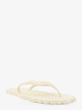 Zimmermann Womens Sandals Seafoam Rubber White