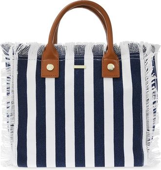 Melissa Odabash Femme, Sacs, Blanc, Taille: ONE Size Porto Cervo Mini Shopper Bag