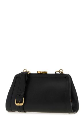 Vivienne Westwood Womens Black Leather Ascot Crossbody Bag Borse A Tracolla