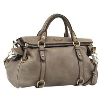Miu Miu Pre-owned Hand Bag - - Pre-owned - Damen - Grau - ONE SIZE
