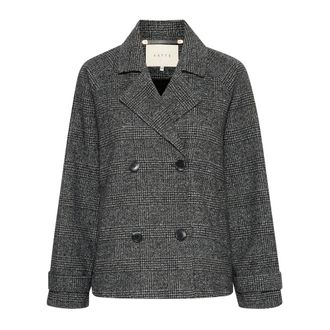 Kaffe Kafabiola Short Jacket - Femme - Vestes - Noir - Taille: 48 FR