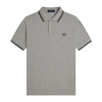 Fred Perry M3600 88C Polo - - Tops - Herren - Grau - S