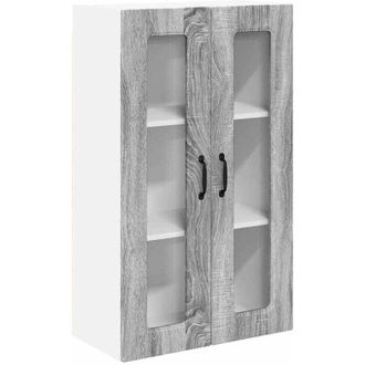 vidaXL Küchenwandschrank Graues Sonoma 60 x 31 x 100 cm Holzwerkstoff vidaXL