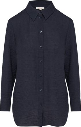 s.Oliver Hemdbluse mit verlängertem Rückenteil