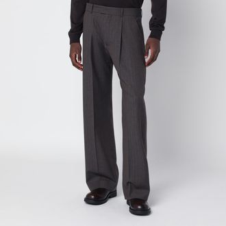 Our Legacy Gestreifte Stoffhose aus Wolle und Baumwolle