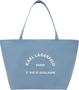 Karl Lagerfeld Shopper - Rue St-Guillaume Shopper Shopper - Gr. unisize - in Blau - f&uuml;r Damen