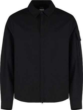 C.P. Company C.p. Company, Homme, Vestes, Noir, Taille: L Overshirt Metropolis Series