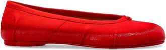 Maison Margiela Femme, Chaussures, Rouge, Taille: 38 EU Ballerines Tabi D&eacute;coup&eacute;es