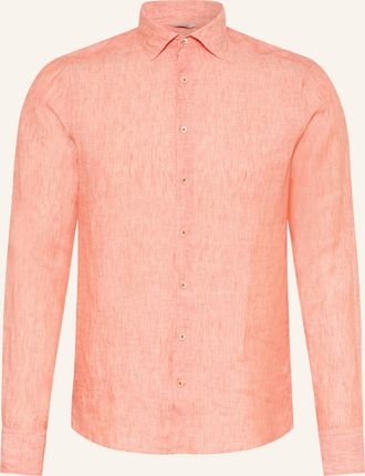 Stenstr&ouml;ms Leinenhemd Slimline Fit orange