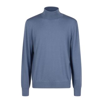 Canali Rollkragenpullover - - Knitwear - Herren - Blau - XL