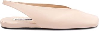 Jil Sander Slingback-Ballerinas - Rosa