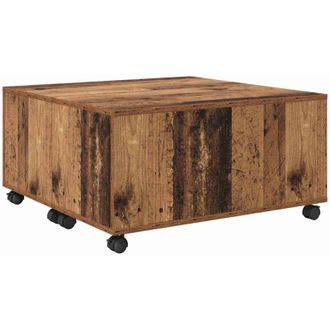 vidaXL Couchtisch Altes Holz 75 x 75 x 38 cm Holzwerkstoff Vidaxl
