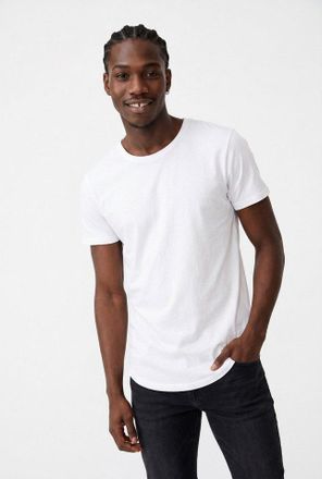 Only & Sons Rundhalsshirt ONSMATT LONGY SS TEE 5-PACK (Packung, 5-tlg) Baumwolle, relaxed fit