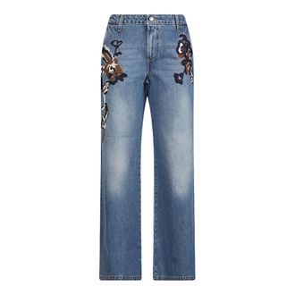 Ermanno Scervino Wide Leg Jeans - - Jeans - Damen - Blau - 2XS