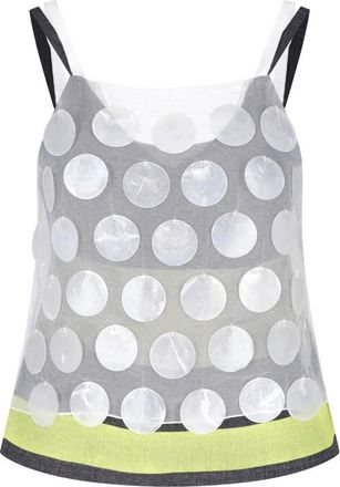 Marni Tank Top With Appliqu&eacute;s