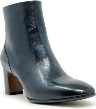 Mara Bini Stiefel - F570 Dark Blue Rubber Gina Ankle Boots - Gr. 37,5 (EU) - in Grau - für Damen