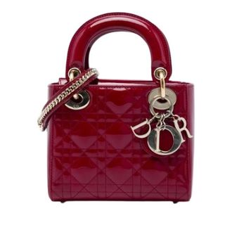 Dior Pre-owned Lady Dior - Femme - Pre-owned - Rouge - Taille: ONE Size