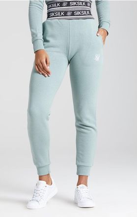 Siksilk Siksilk Logo Rippenstrecke Hose - Salbei S