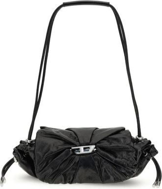 Diesel Femme, Sacs, Noir, Taille: ONE Size Scrunch-D S-Shoulder Bag