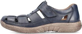 Rieker Homme 03578 Mocassin, Bleu, 42 EU