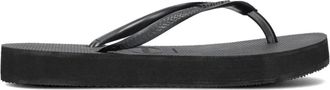 Havaianas Schwarze Flatform-Sandalen f&uuml;r Frauen - - Shoes - Damen - Schwarzk - 35 EU