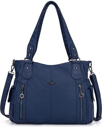 Angel Kiss 1193 - Tendance - Versatile - Simple - Style européen et américain Femme, bleu (bleu), X-Large