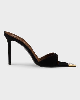 Giuseppe Zanotti INTRIIGO JEWELRY MULE 90 Sandalen
