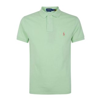 Polo Ralph Lauren Slim Fit Poloshirt - - Tops - Herren - Gr&uuml;n - M