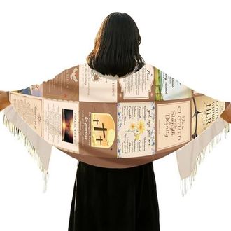 Generic Ch&acirc;le de pri&egrave;re pour femme chr&eacute;tienne, 70,5 x 170,8 cm, doux - Ch&acirc;le, &eacute;charpe avec verset de la Bible, &eacute;charpe &eacute;criture, pri&egrave;re, No&euml;l, &eacute;glise, culte, 