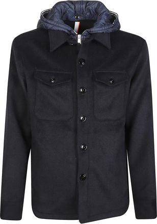 PMDS Premium Mood Denim Superior Pmds, Homme, Vestes, Bleu, Taille: XL Hooded Overshirt