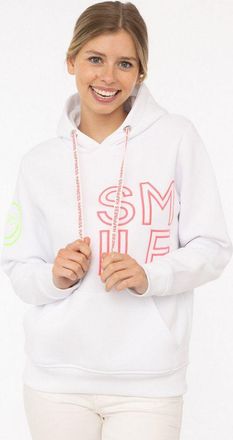 Zwillingsherz Hoodie Alissa 2.0 mit SMILE Stickerei vorne und hinten