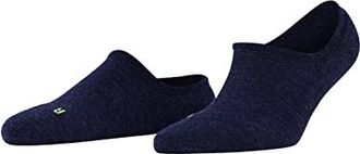 Falke Keep Warm W In laine unies 1 paire, Chaussettes invisibles Femme, Bleu Dark Sapphire 6278, 37-38