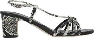 Julie Dee Femme, Chaussures, Noir, Taille: 36 EU Sandale &agrave; brides nou&eacute;es