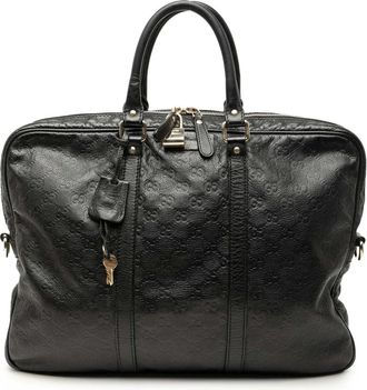 Gucci Crossbody Bags - Guccissima Business Bag - Gr. unisize - in Schwarz - f&uuml;r Damen