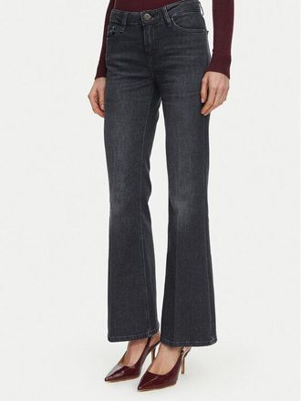 Guess Jeans W6BAJ7 D2088 Schwarz Bootcut Fit