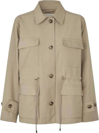 Masai Femme, Vestes, Beige, Taille: 38 FR Veste &agrave; Manches Longues